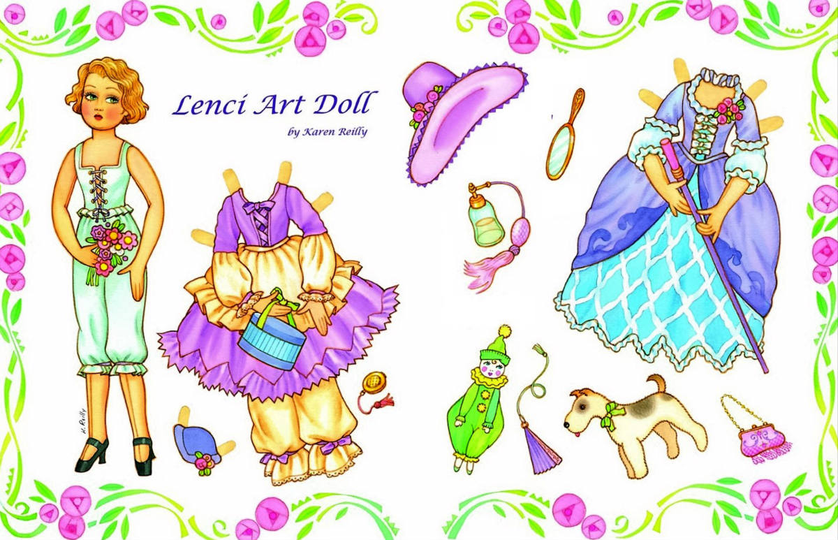 Solve Paper Doll jigsaw puzzle online with 77 pieces