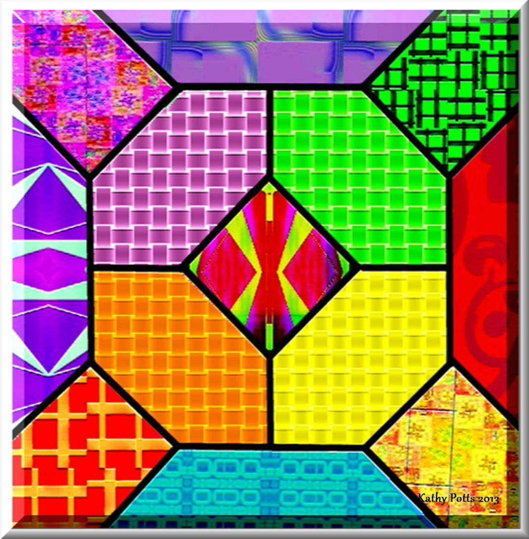 Solve Shapes and Patterns jigsaw puzzle online with 324 pieces