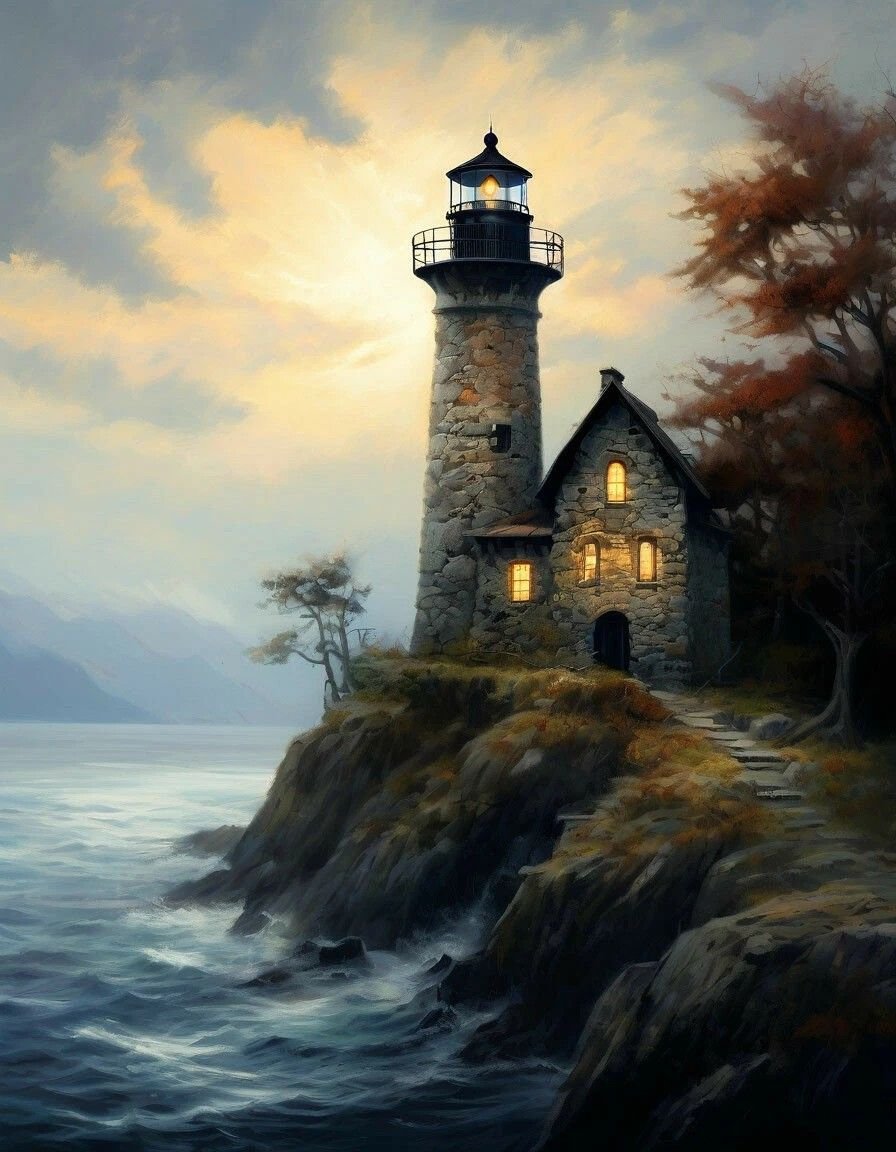 Jigsaw Puzzle | 63 pieces | Lighthouse 1518 | Jigidi