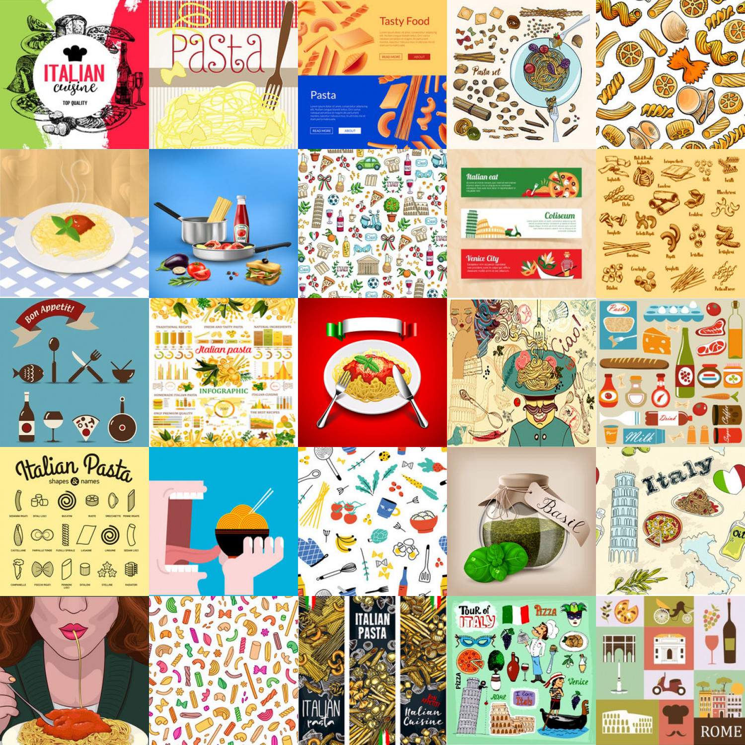 Solve Pasta 511 jigsaw puzzle online with 529 pieces