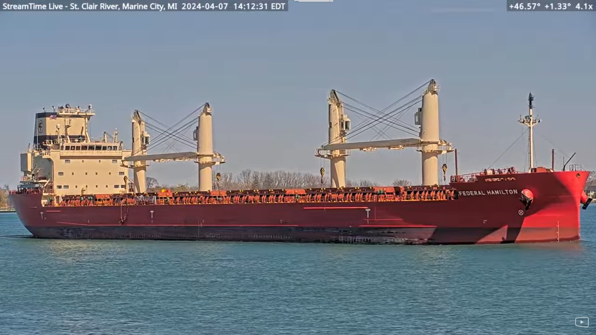 Solve Federal Hamilton - Ocean-Going Freighter - Marine City, MI (2024 ...