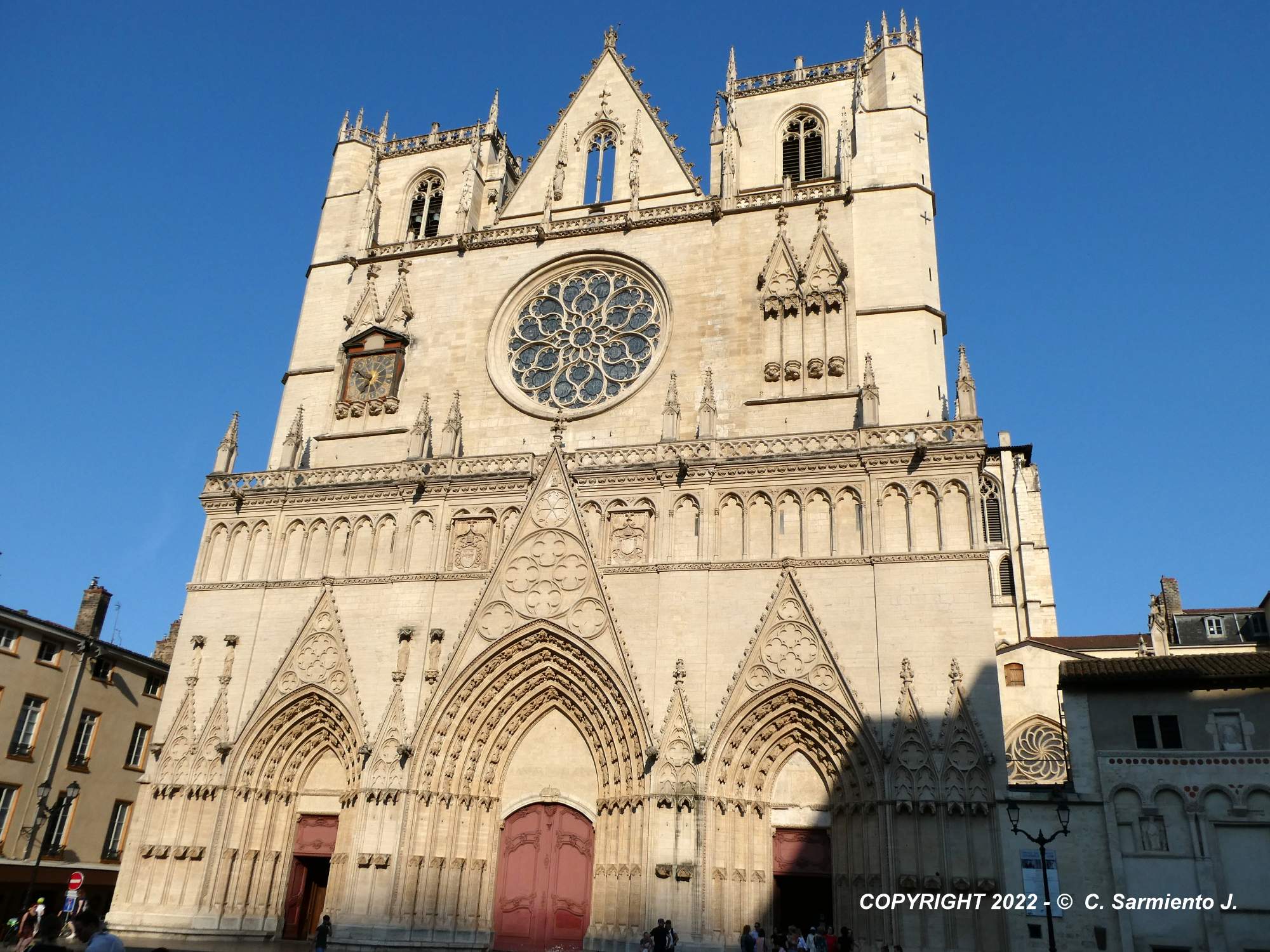 Solve FRANCE - Lyon - Primatiale Saint Jean-Baptiste, Lyon Cathedral ...