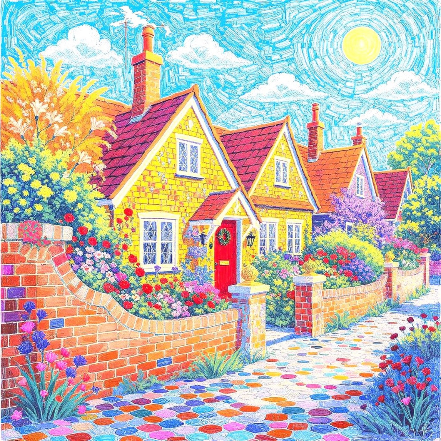 Solve House of the Rising Sun - resize 9 - 600 pieces jigsaw puzzle ...