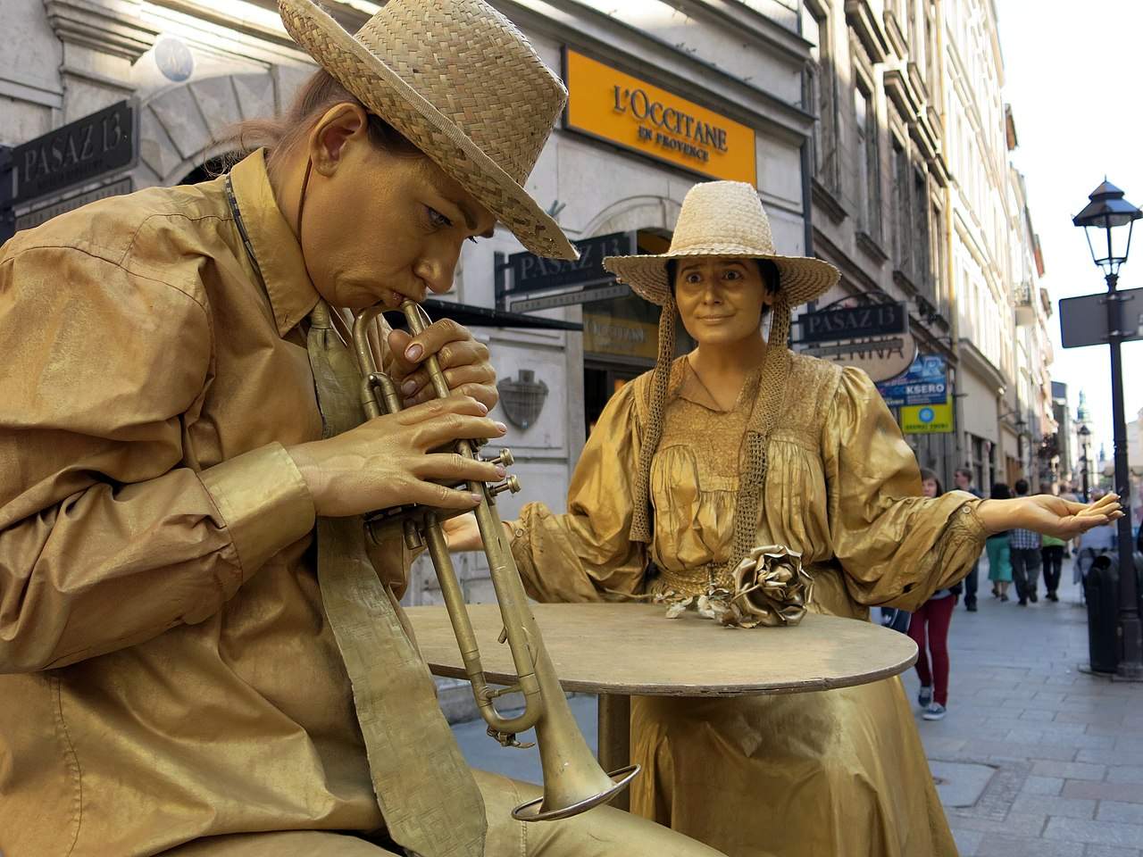 Jigsaw Puzzle | 300 pieces | 1280px-Strassenkünstler,_Krakau,_Polen ...