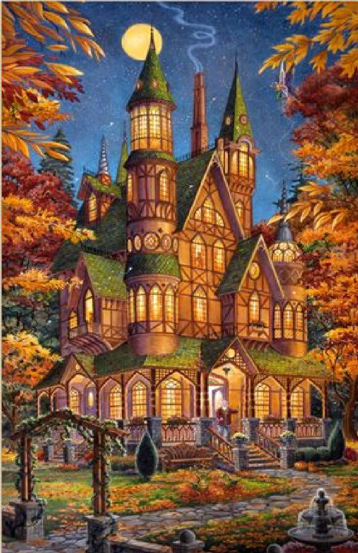 Solve Autumn Magic jigsaw puzzle online with 104 pieces