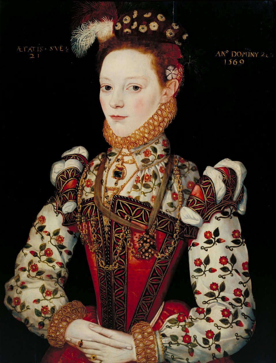 Solve A Young Lady Aged 21 Possibly Helena Snakenborg jigsaw puzzle ...