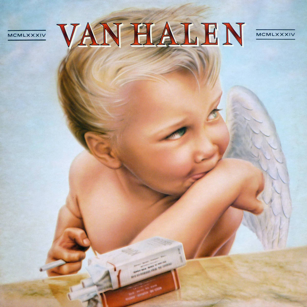 Solve Van Halen 1984 Album Cover jigsaw puzzle online with 324 pieces
