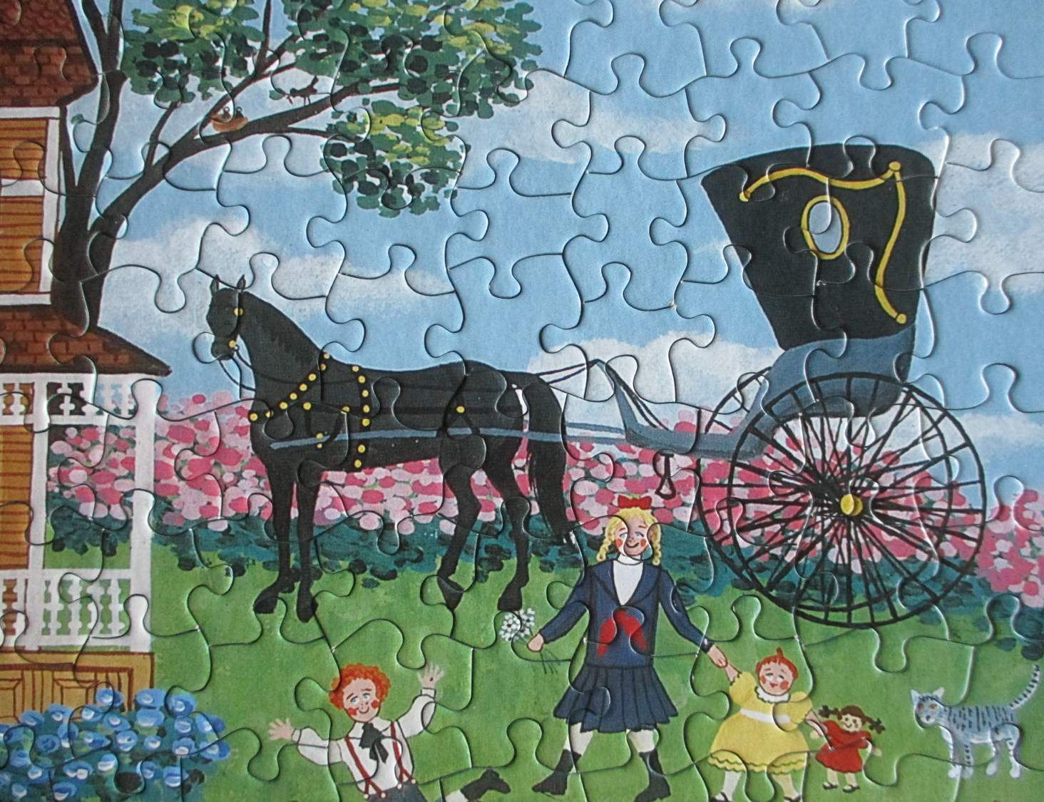 Solve Part of my favorite puzzle jigsaw puzzle online with 48 pieces