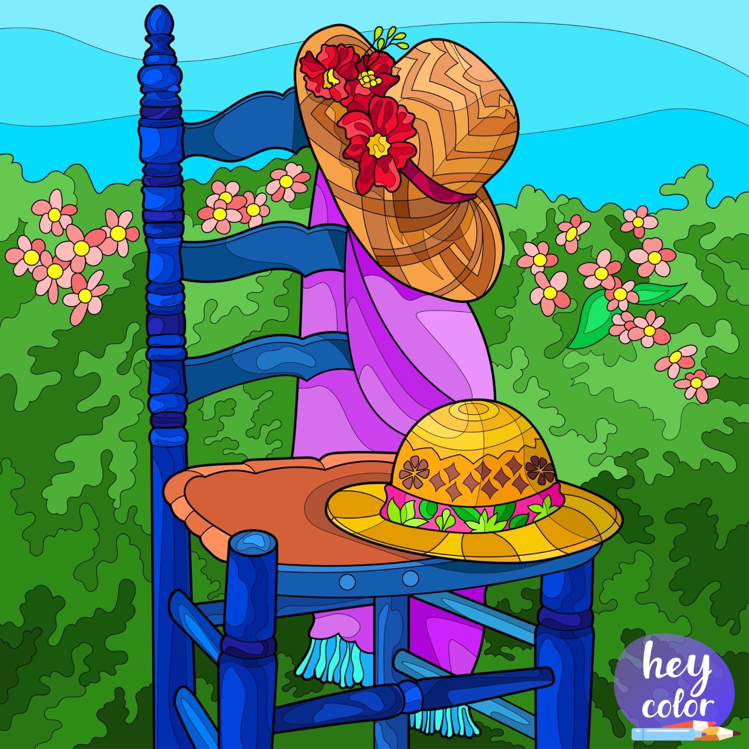 Solve Summer Hats jigsaw puzzle online with 256 pieces