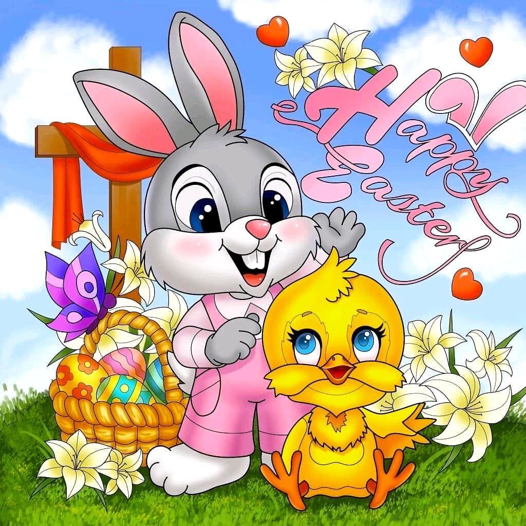 Solve Happy Easter! jigsaw puzzle online with 100 pieces