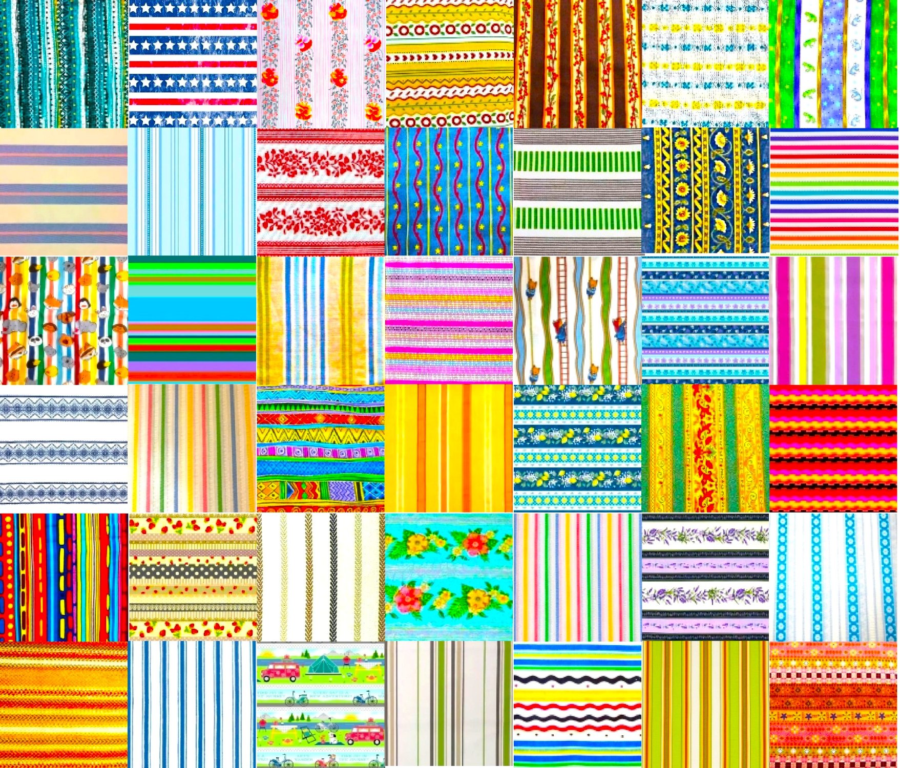 Solve PATCHWORK STRIPES 112 jigsaw puzzle online with 72 pieces