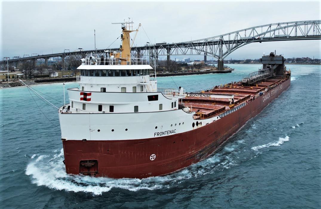 Solve CSL Frontenac upbound at Port-Huron MI jigsaw puzzle online with ...