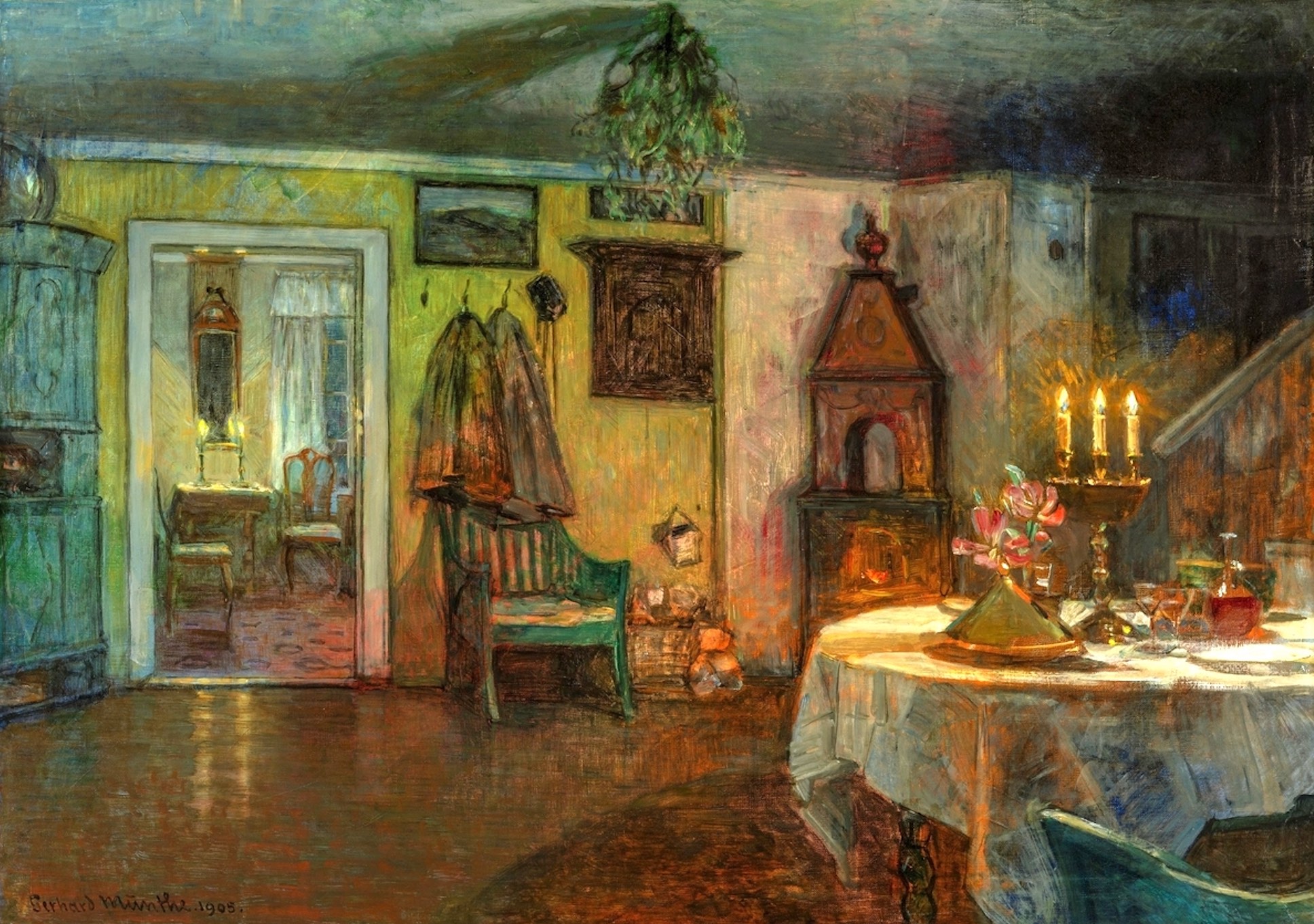 Solve Gerhard Munthe (Norwegian, 1849–1929), My Front Room (Leveld ...