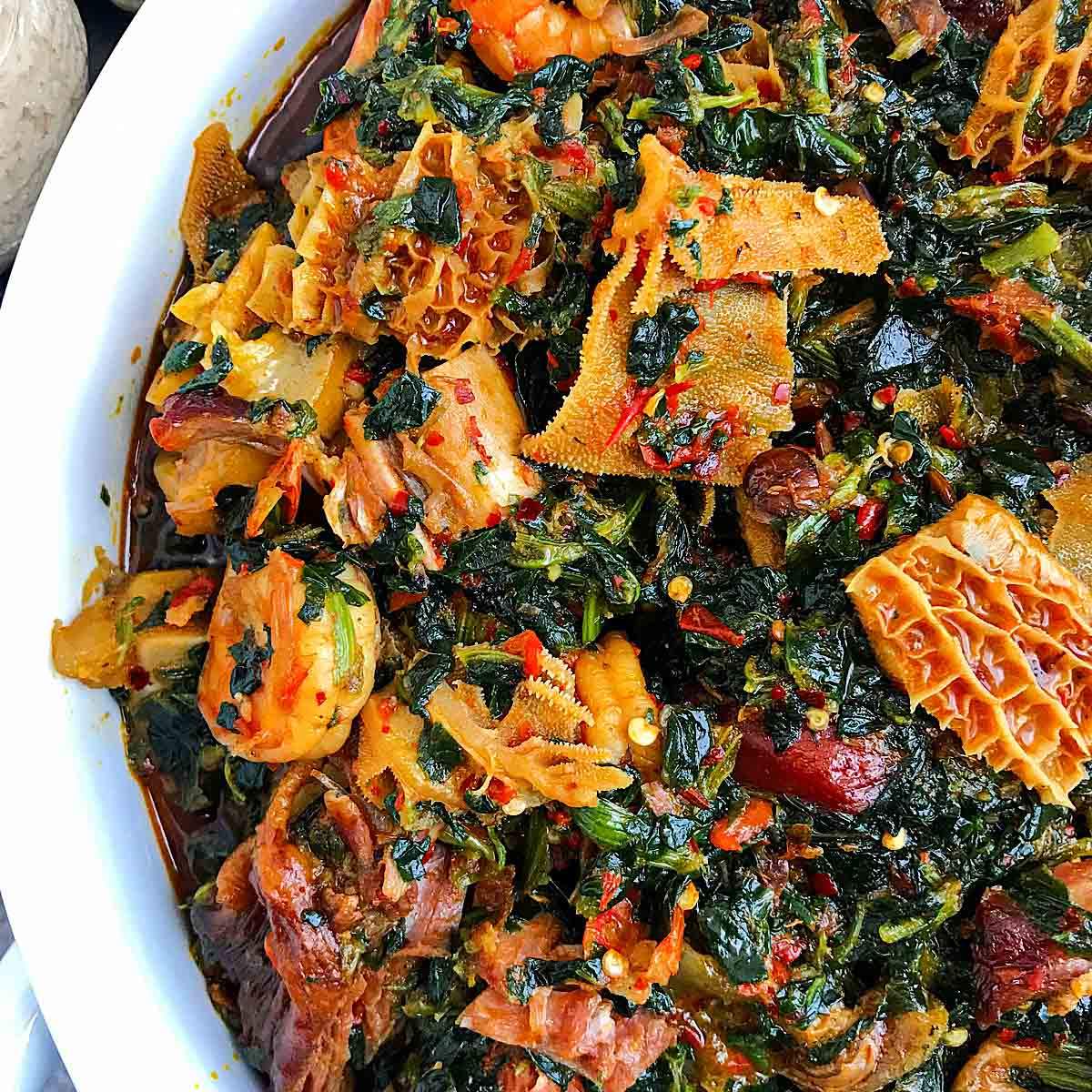 Jigsaw Puzzle | 440 pieces | Efo Riro : Nigerian Spinach Stew | Jigidi
