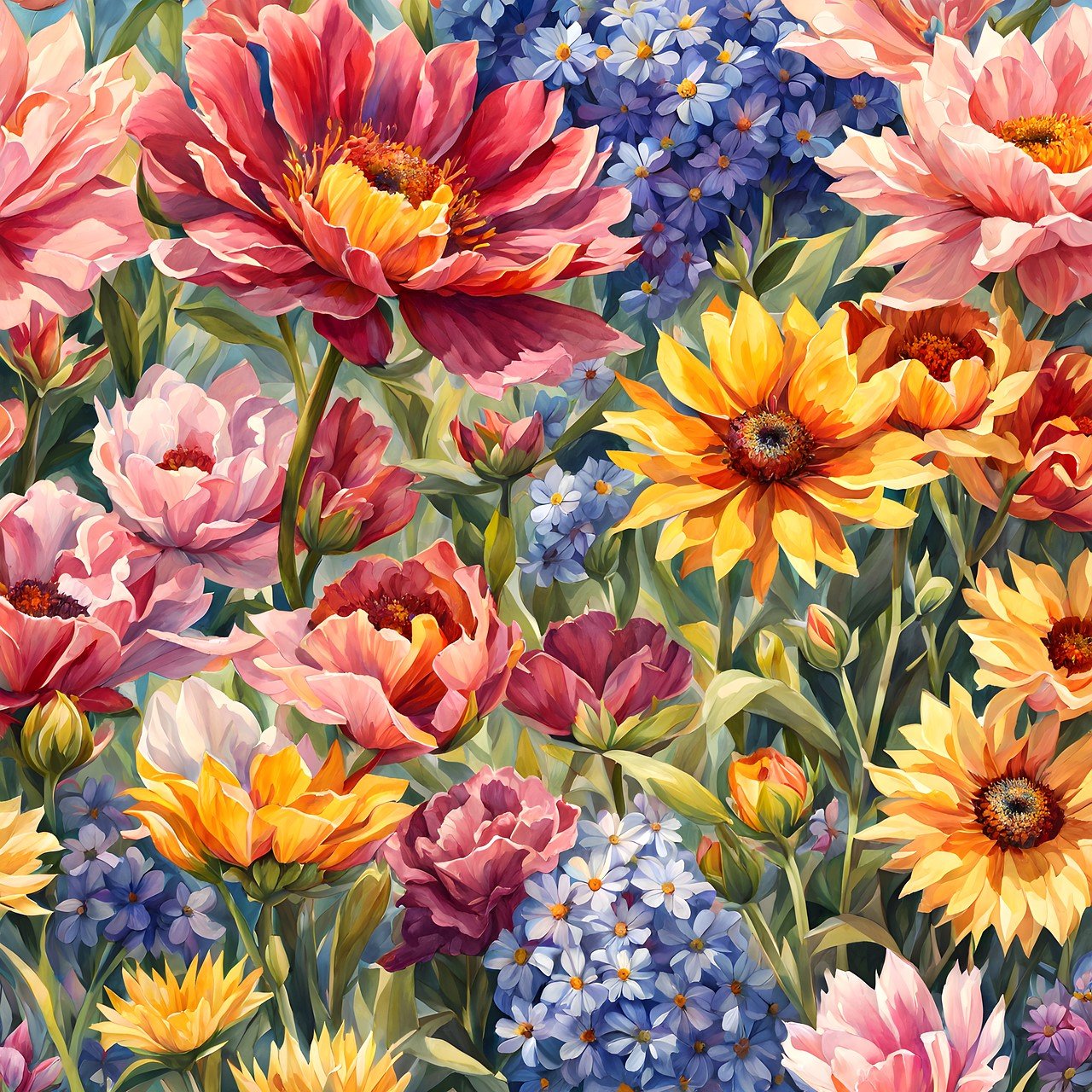 Jigsaw Puzzle | 81 pieces | Flowers | Jigidi