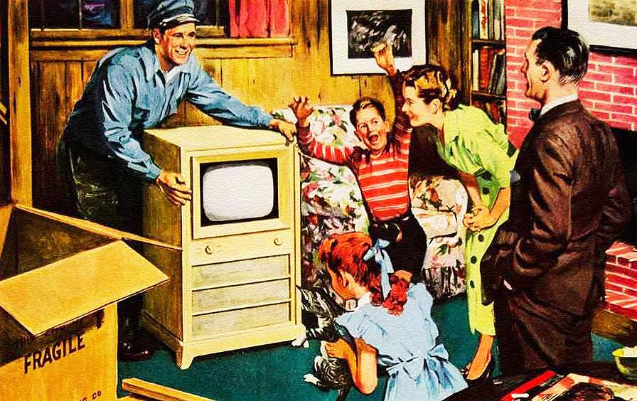 Solve New Television! jigsaw puzzle online with 104 pieces