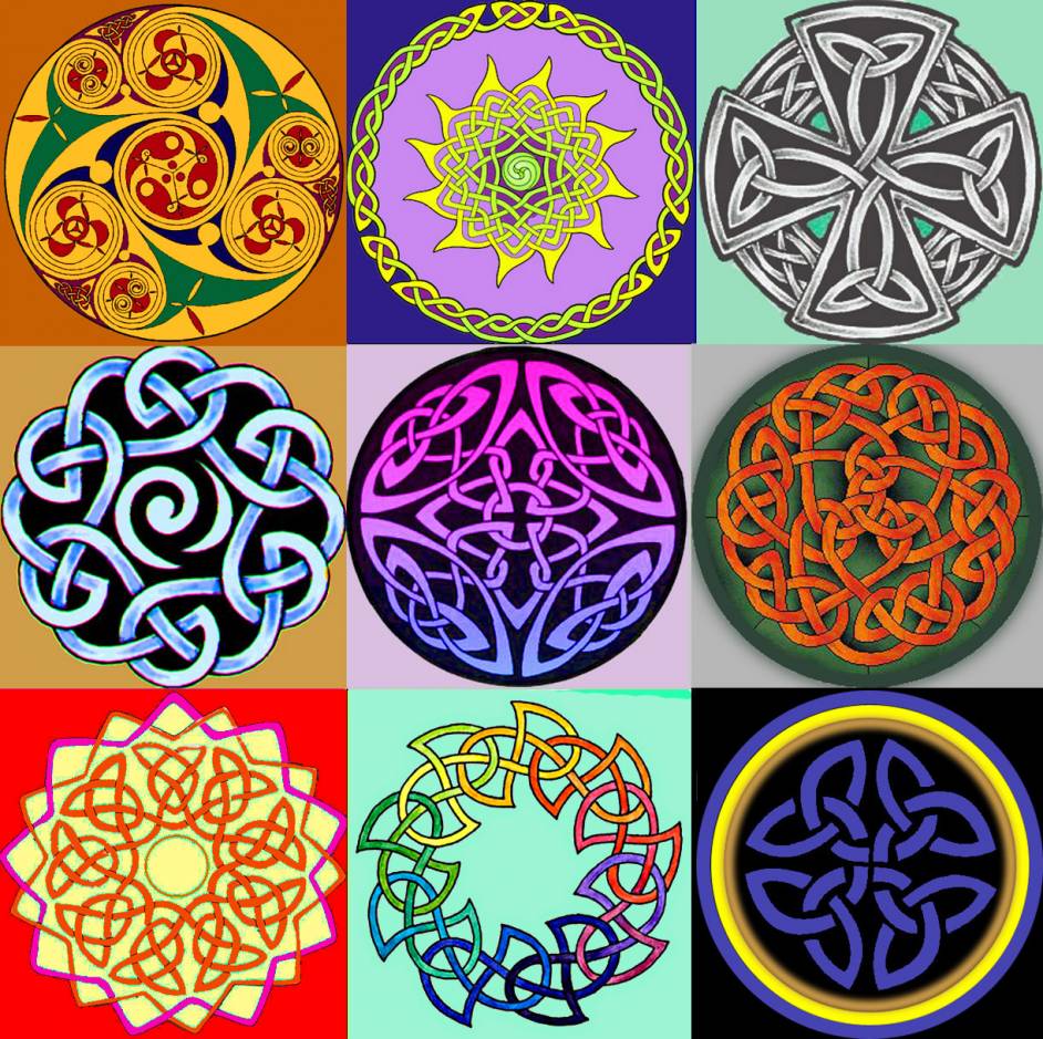 Solve big Celtic knots jigsaw puzzle online with 324 pieces