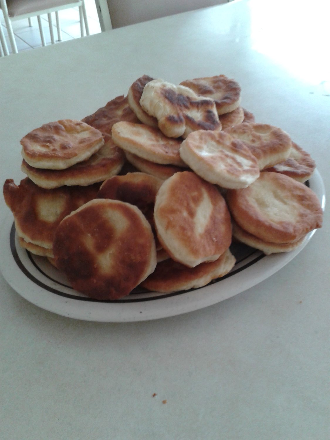 Solve Pishii - Macedonian Fried Dough jigsaw puzzle online with 108 pieces