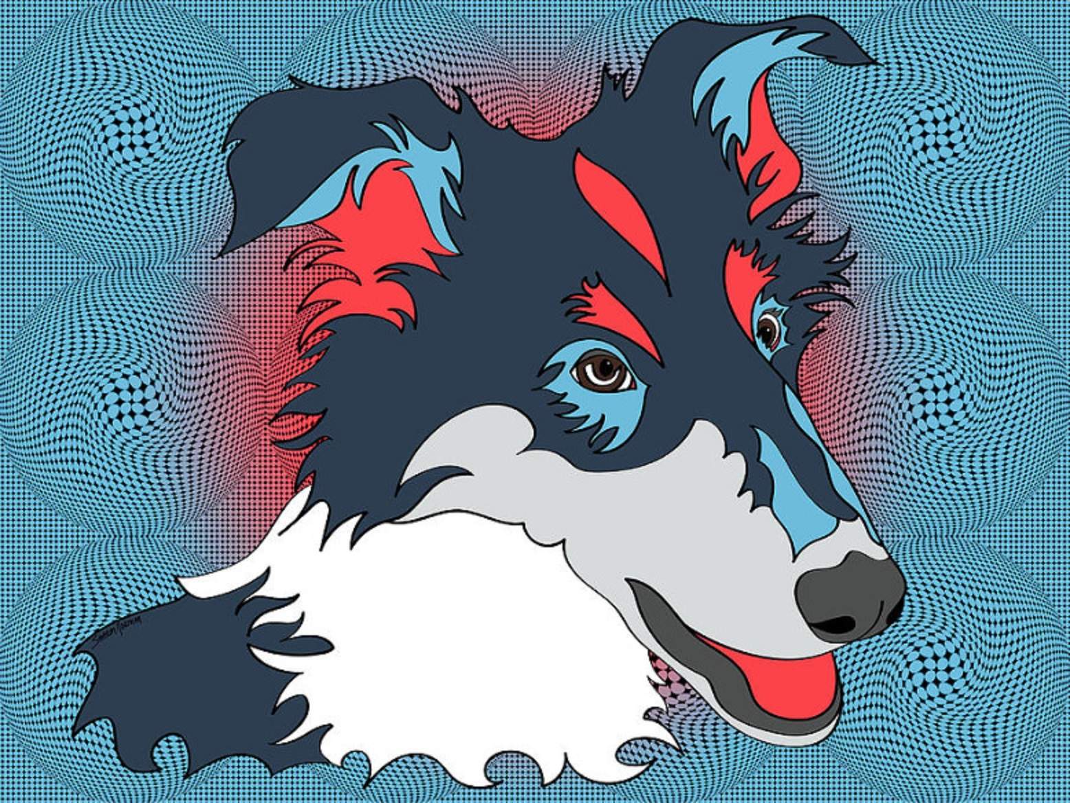 Jigsaw Puzzle | Arte del perro | 500 pieces | Jigidi