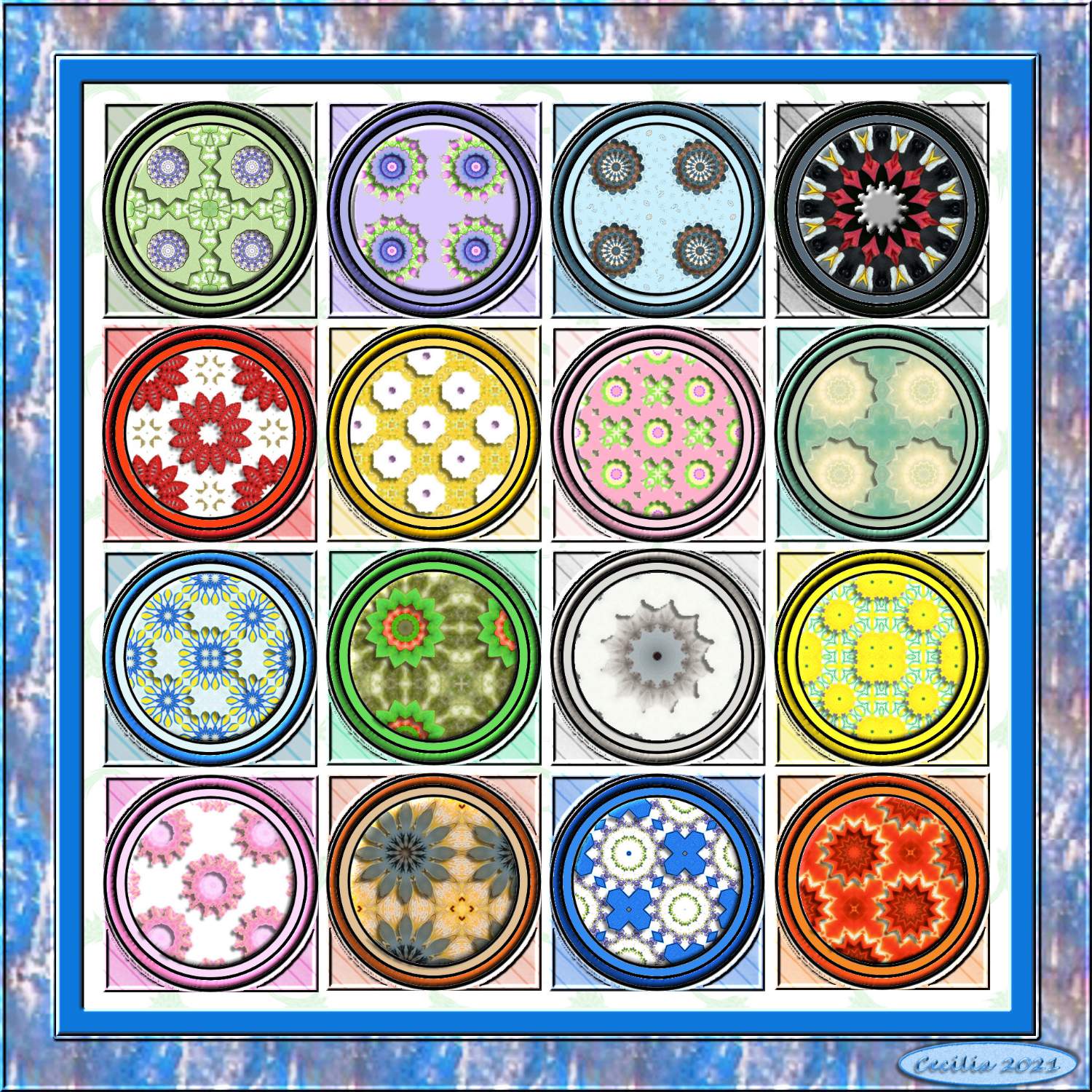 Solve going around in circles jigsaw puzzle online with 576 pieces