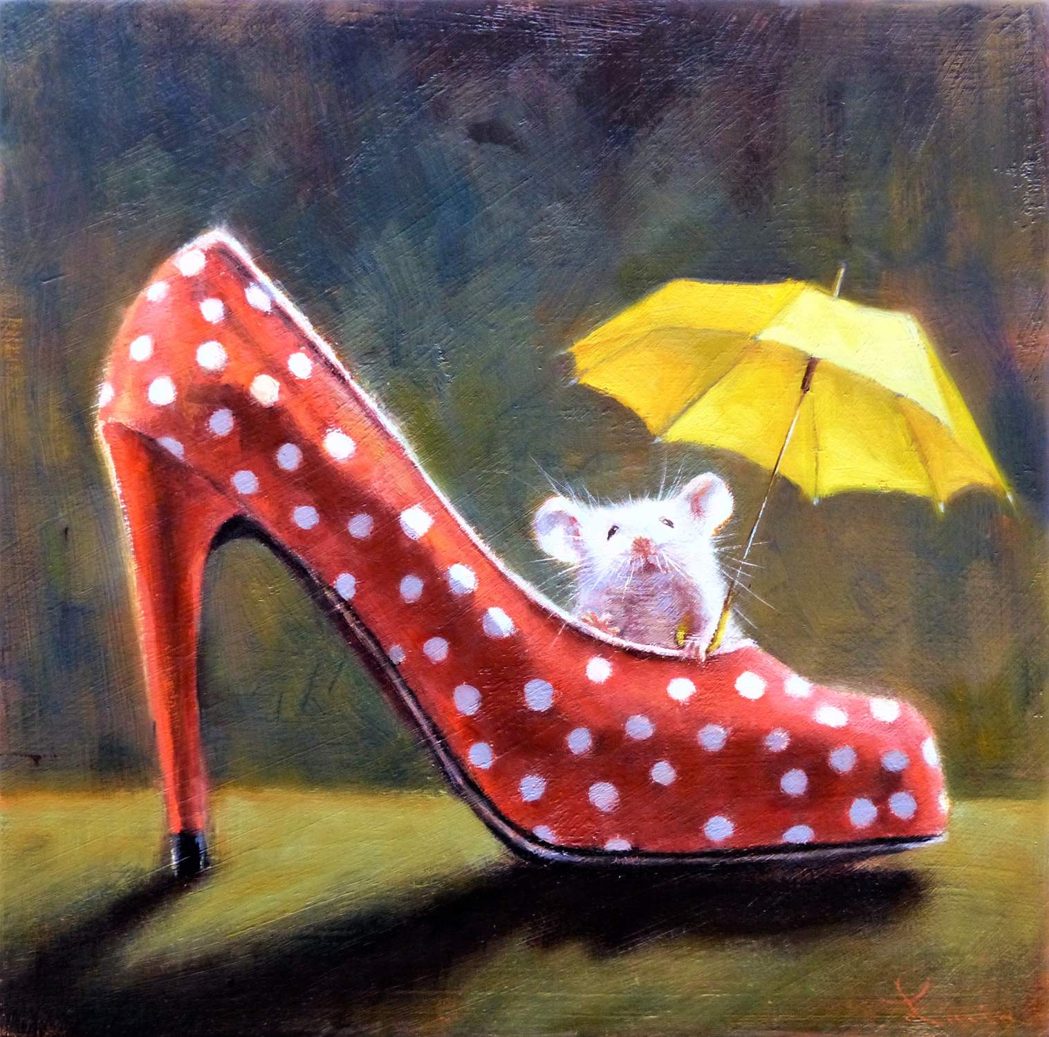 Solve Polka Dot Shoe jigsaw puzzle online with 169 pieces