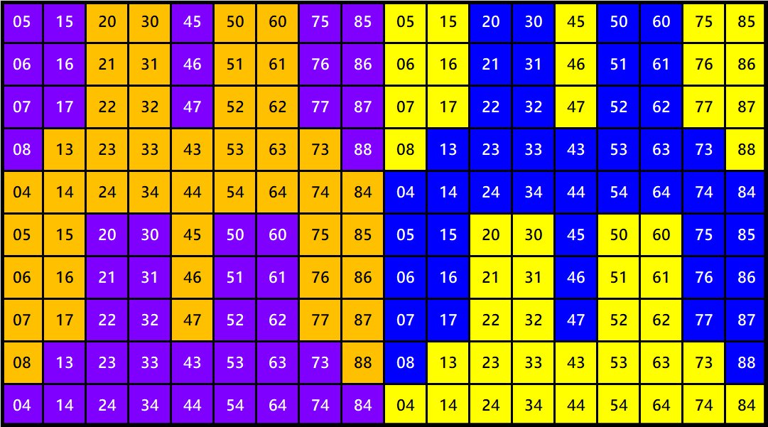 Solve Number 1346 tessellation 180 jigsaw puzzle online with 180 pieces