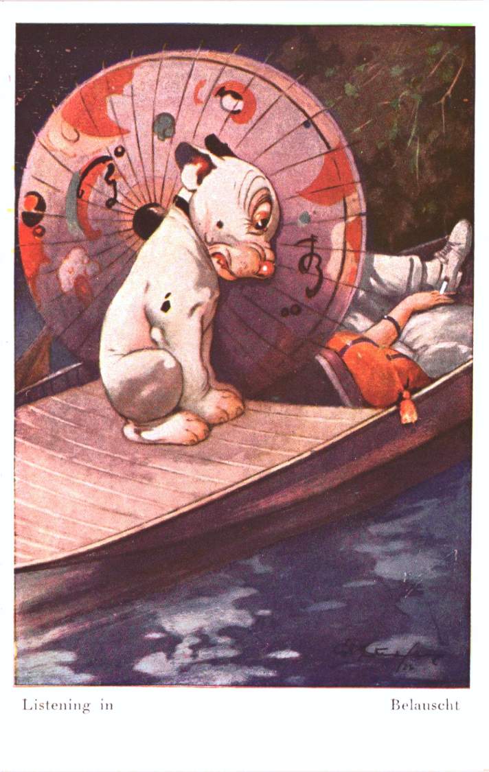 Solve Bonzo Series, Listening in, 1926, by George Ernest Studdy ...