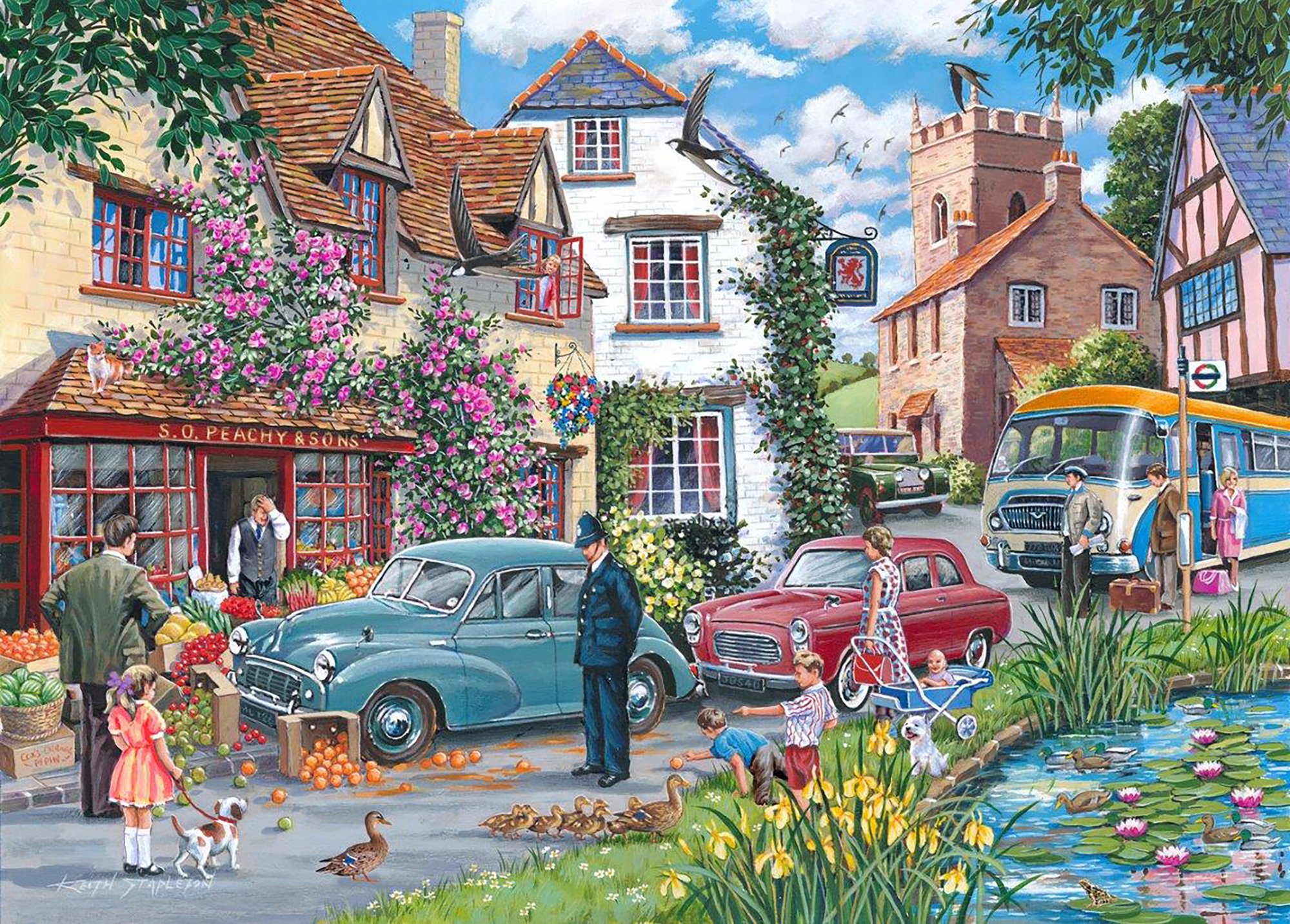 Solve Traffic Jam jigsaw puzzle online with 352 pieces