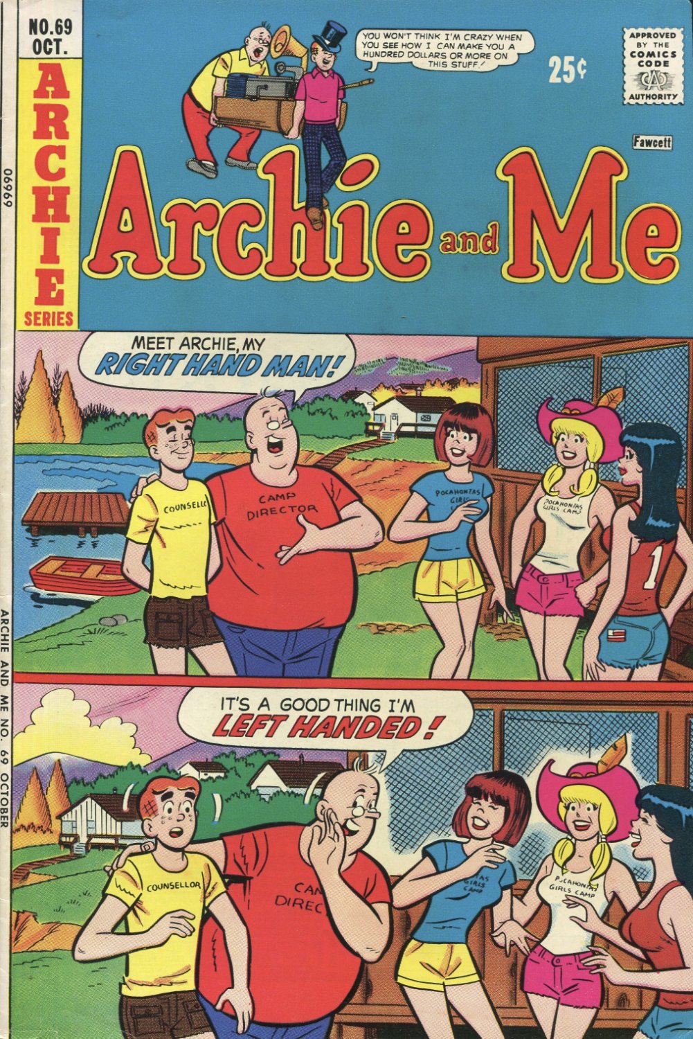 Solve Archie & Me (Oct 1974) jigsaw puzzle online with 96 pieces