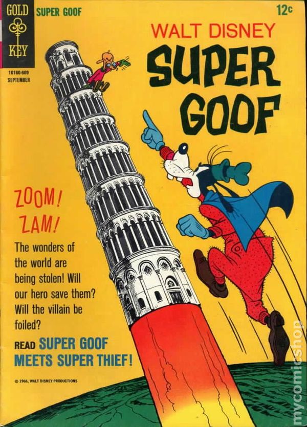 Solve Super Goof: The Leaning Tower Of Rockets jigsaw puzzle online ...