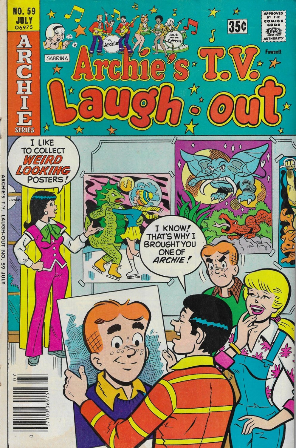 Solve Archie's TV Laugh-Out (July 1978) jigsaw puzzle online with 600 ...