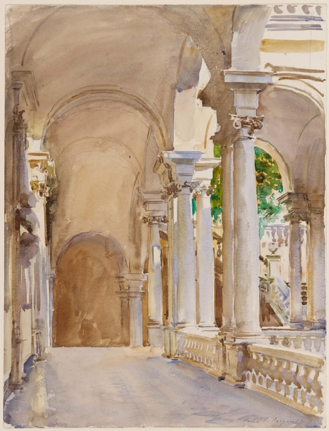 Jigsaw Puzzle | 99 pieces | 5 to 8 of Sargent's Balustrades / John ...