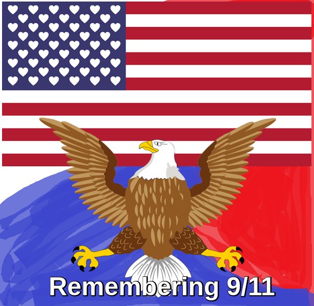 Solve Patriot Day Remembering 9/11 jigsaw puzzle online with 25 pieces