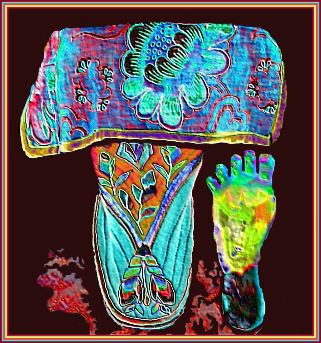 Solve Foot Fetish jigsaw puzzle online with 110 pieces