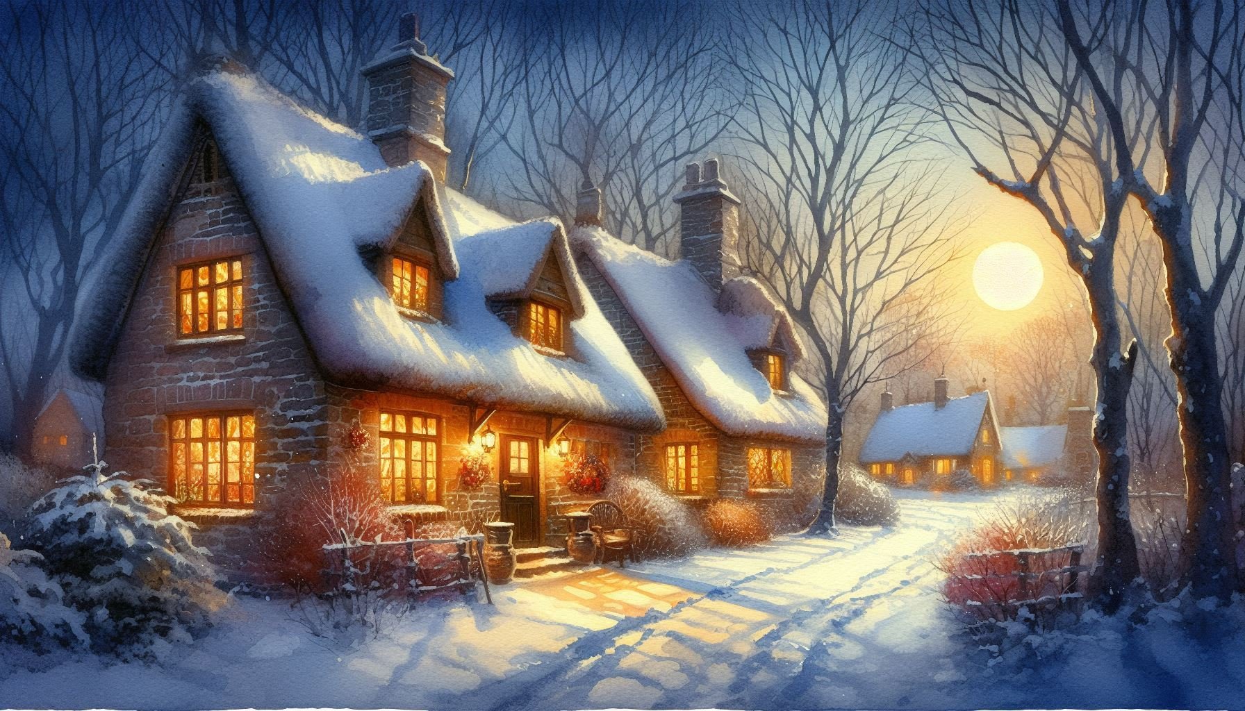 Jigsaw Puzzle | 220 pieces | Full Moon | Jigidi