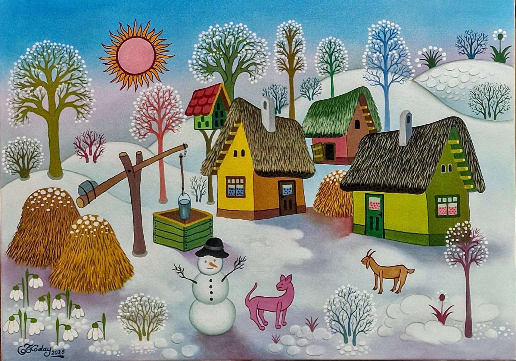 Solve winter beauty (resize 12 to 588) jigsaw puzzle online with 54 pieces