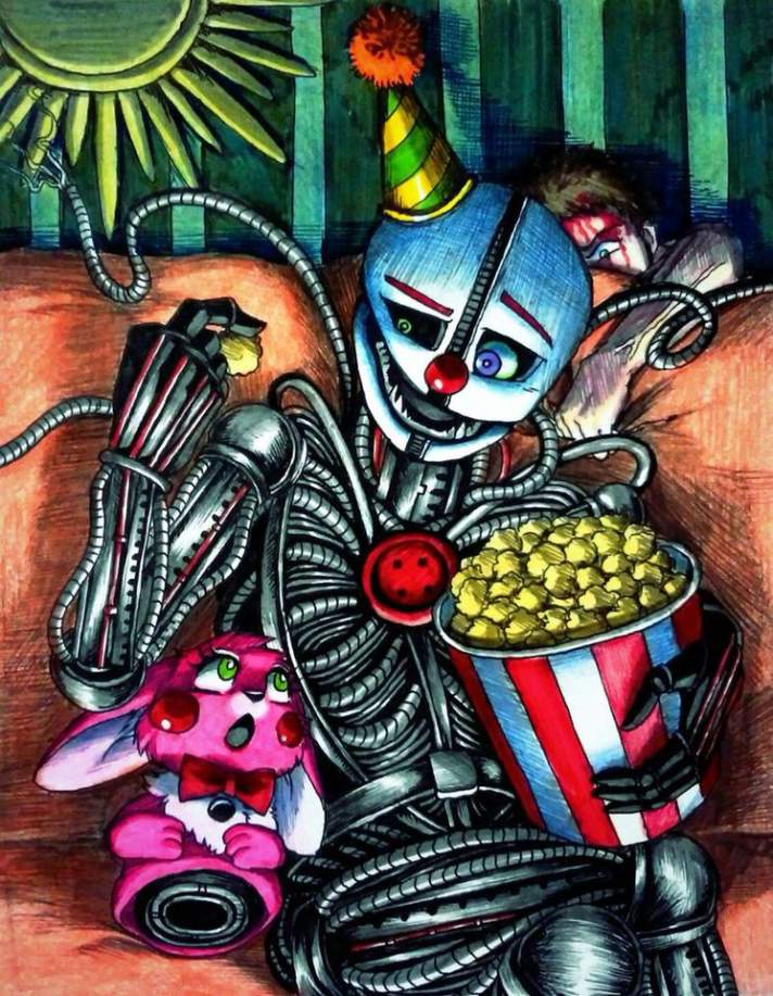 Solve FNAF - 💀Ennard & Bonnet and Michael Chilling behind the Sofa💀 ...