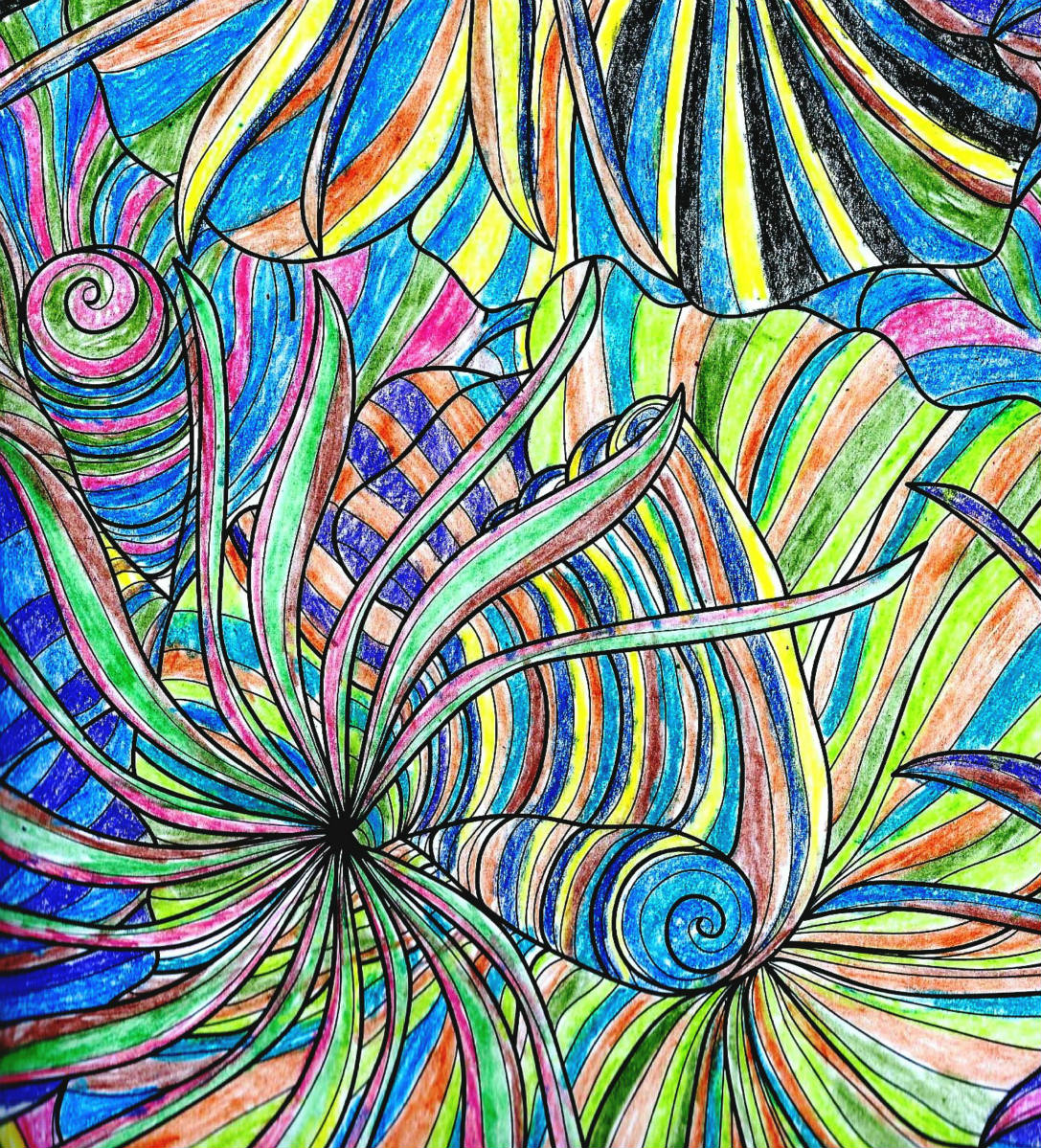 Jigsaw Puzzle | Hint of Sea Coloring Page Larger sized by Request | 360 ...