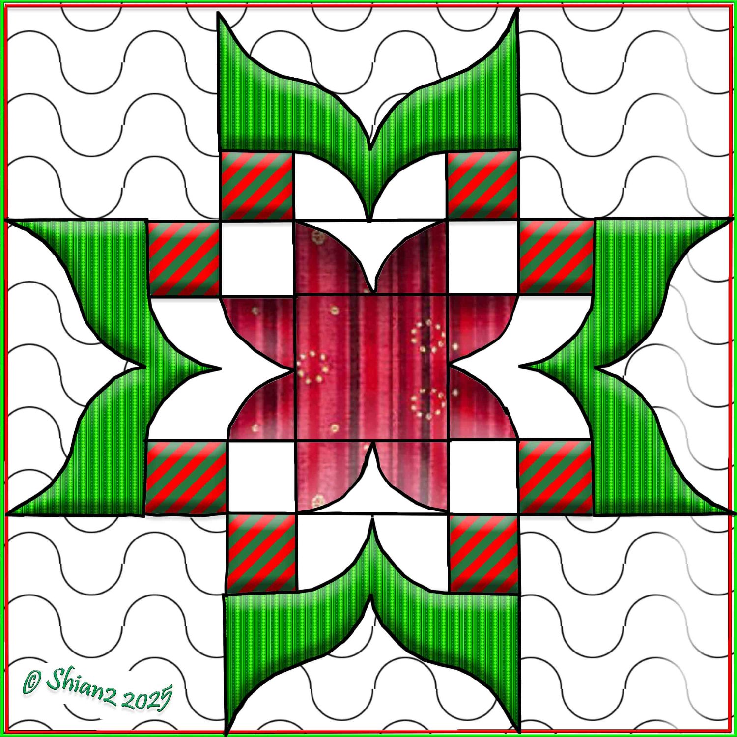 Solve Christmas Star. jigsaw puzzle online with 64 pieces