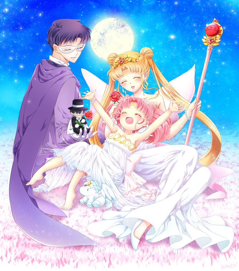 Solve __tsukino_usagi_chibi_usa_chiba_mamoru_tuxedo_kamen_small_lady ...