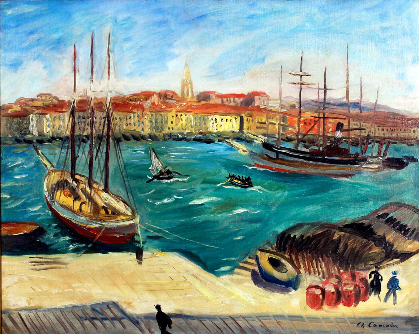 Solve Ackerman's Fine by Charles Camoin jigsaw puzzle online with 238 ...