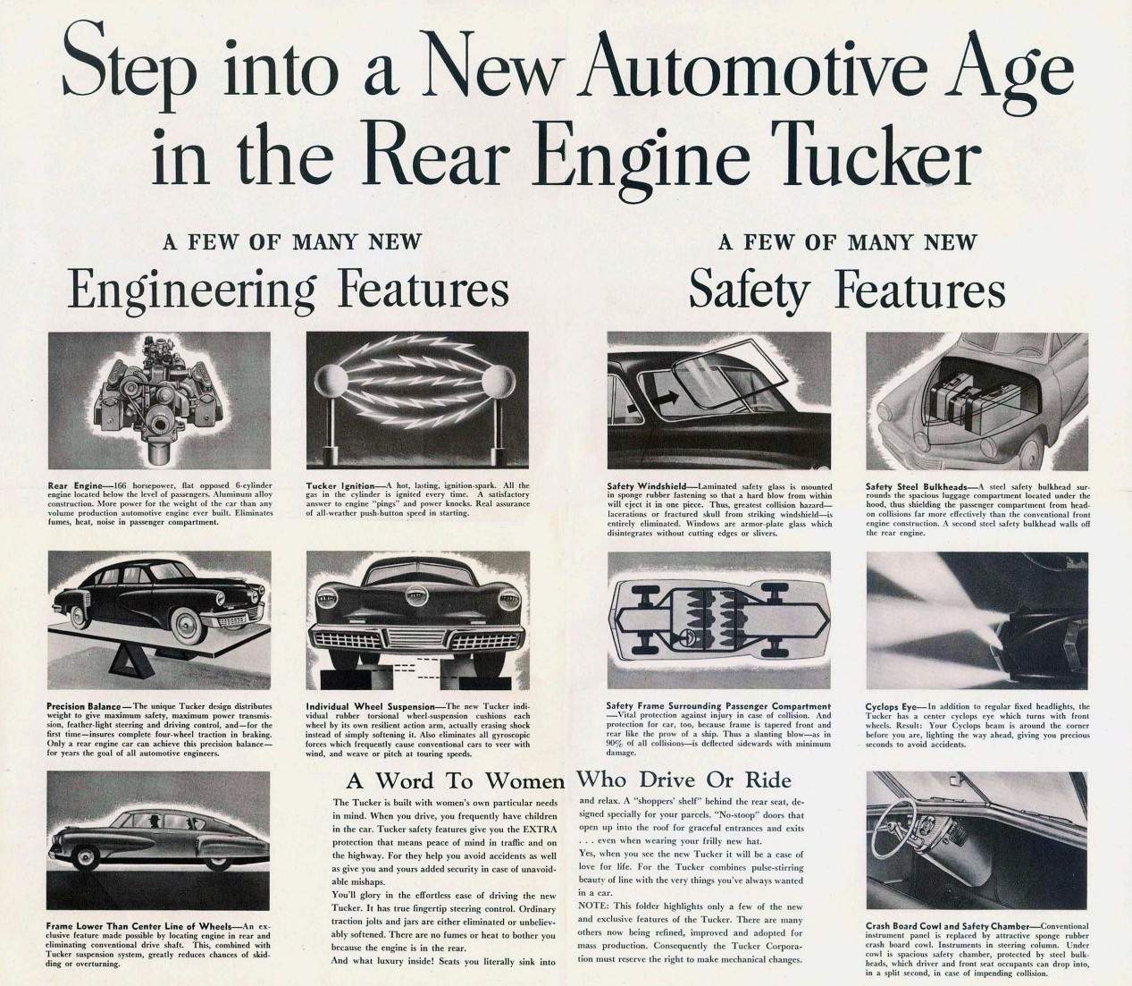 Solve Tucker Rear Engine Brochure jigsaw puzzle online with 110 pieces