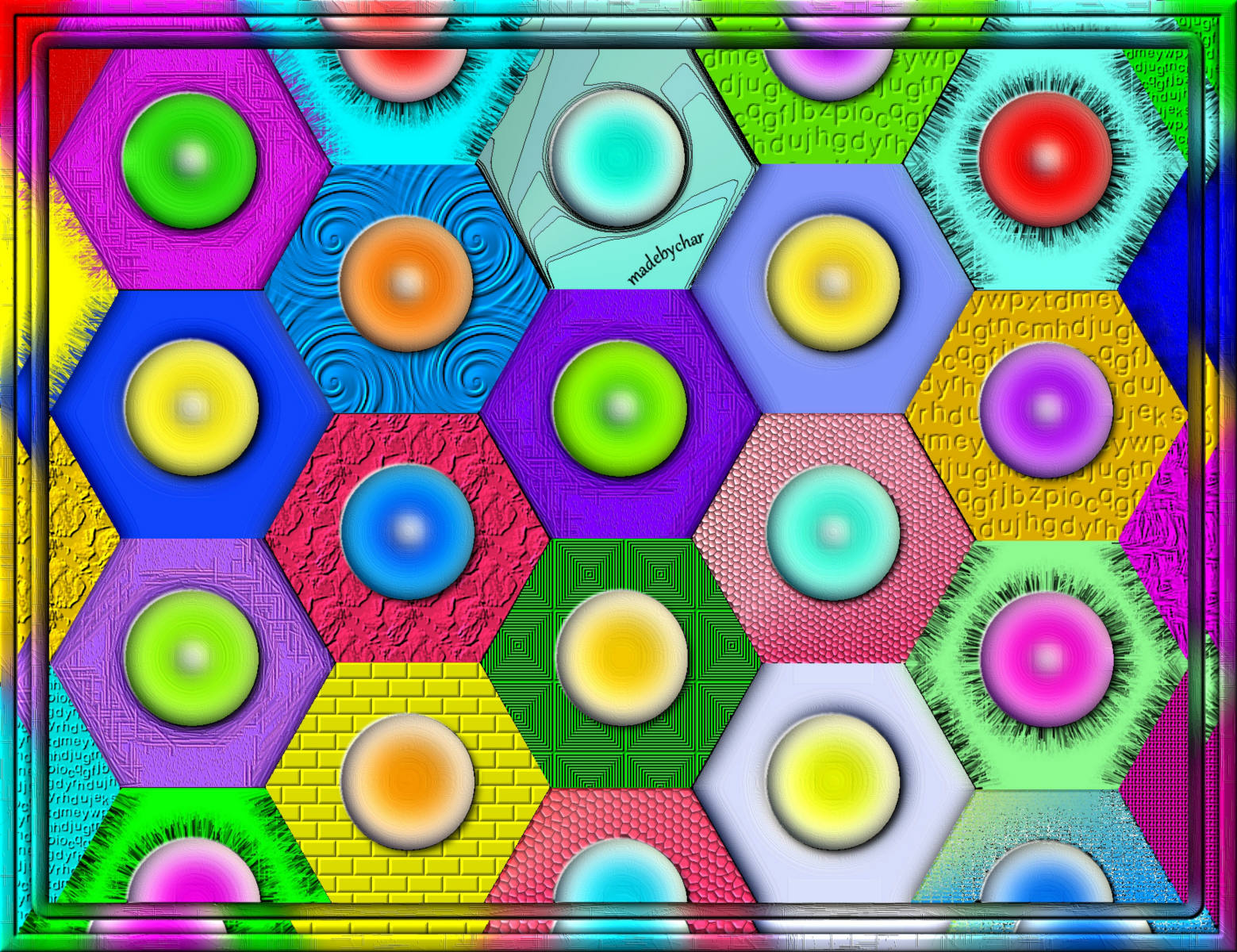 Solve The Blobs that started as Lifesavers.... jigsaw puzzle online ...