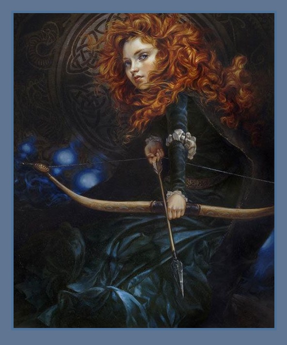 Solve Disney Princess - Merida jigsaw puzzle online with 42 pieces