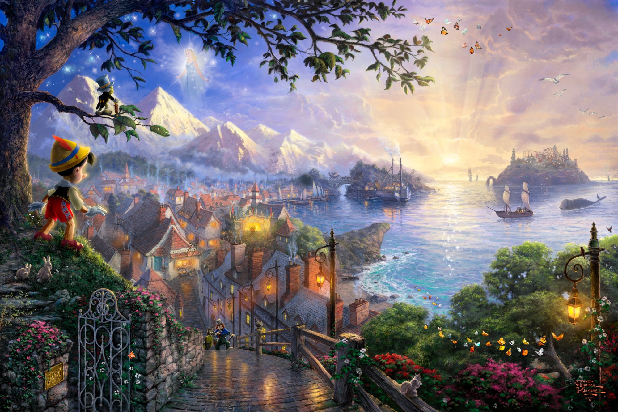 Solve Pinocchio jigsaw puzzle online with 600 pieces