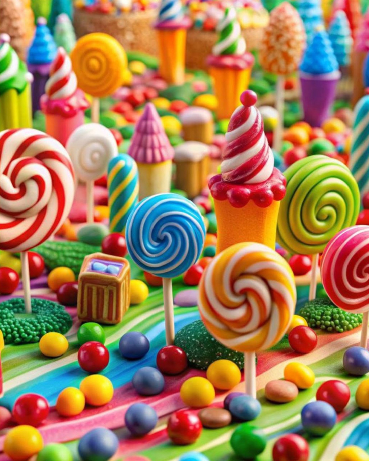 Solve Sugar Rush jigsaw puzzle online with 320 pieces