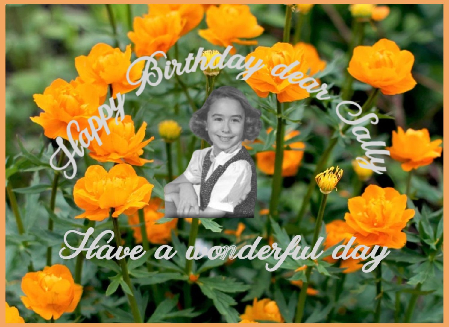 Solve Happy Birthday dear Sally (SMor2Ditto) jigsaw puzzle online with 12 pieces