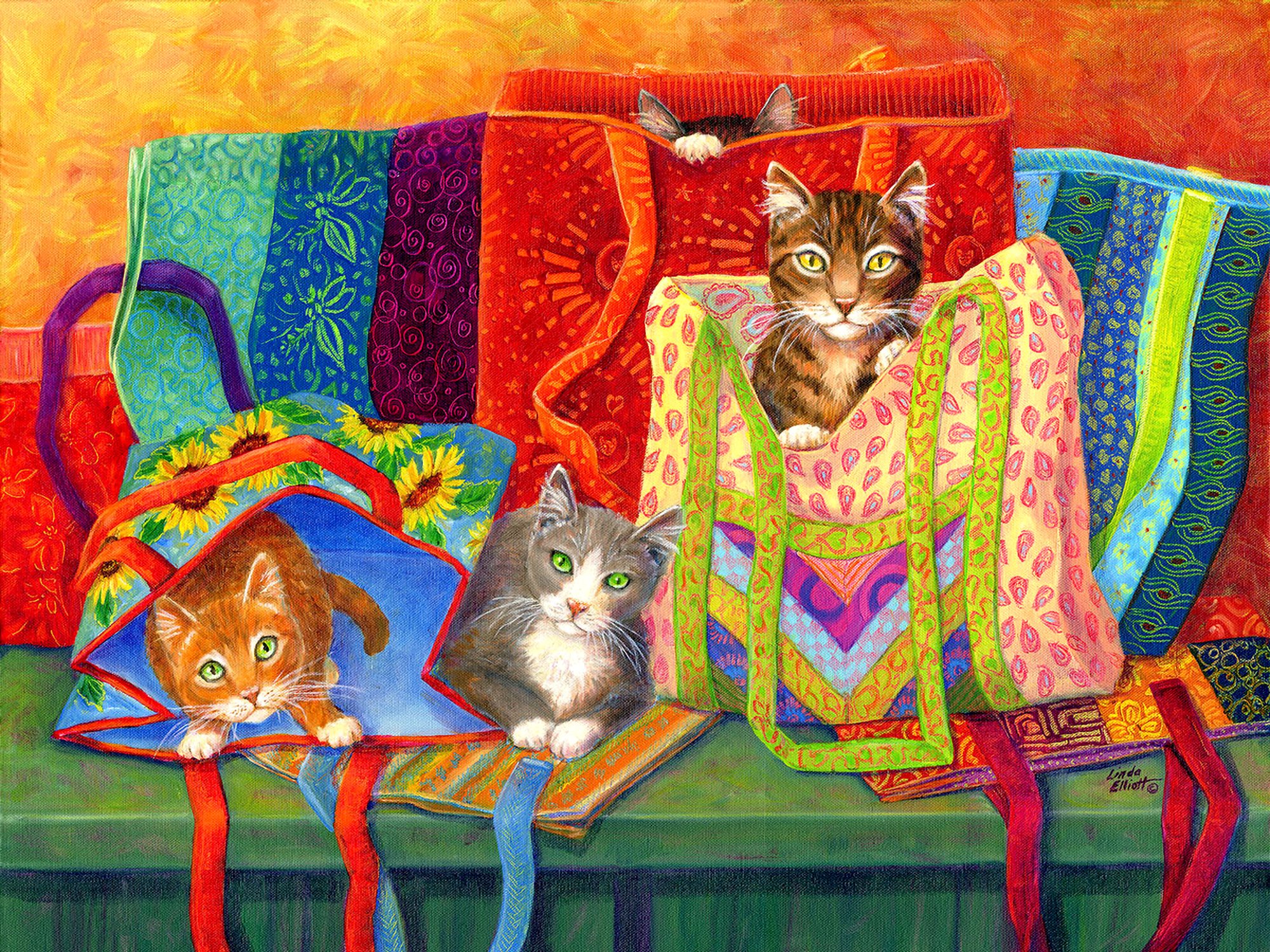 Solve Ready To Shop jigsaw puzzle online with 352 pieces