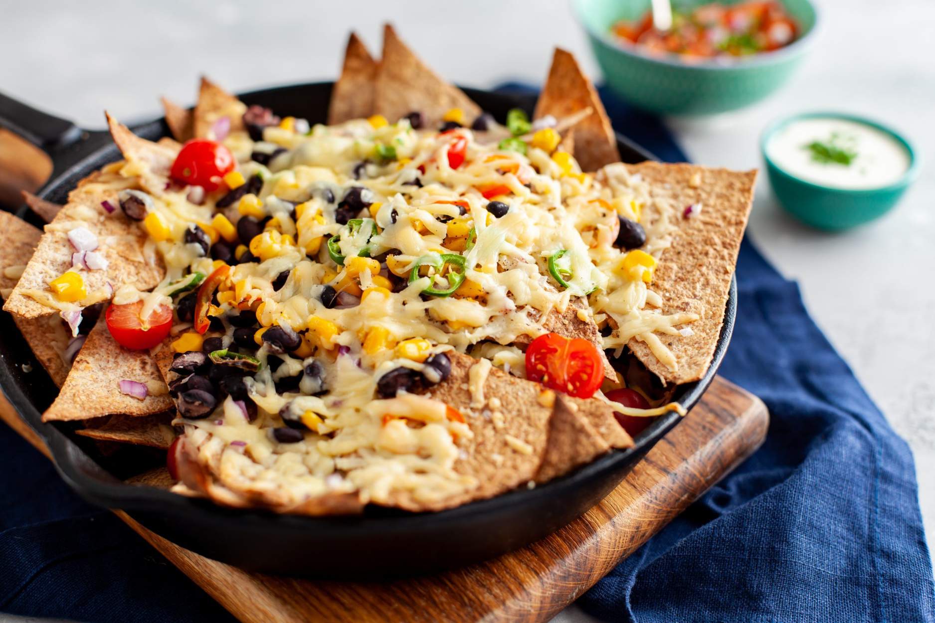 Solve Rainbow Nachos jigsaw puzzle online with 150 pieces