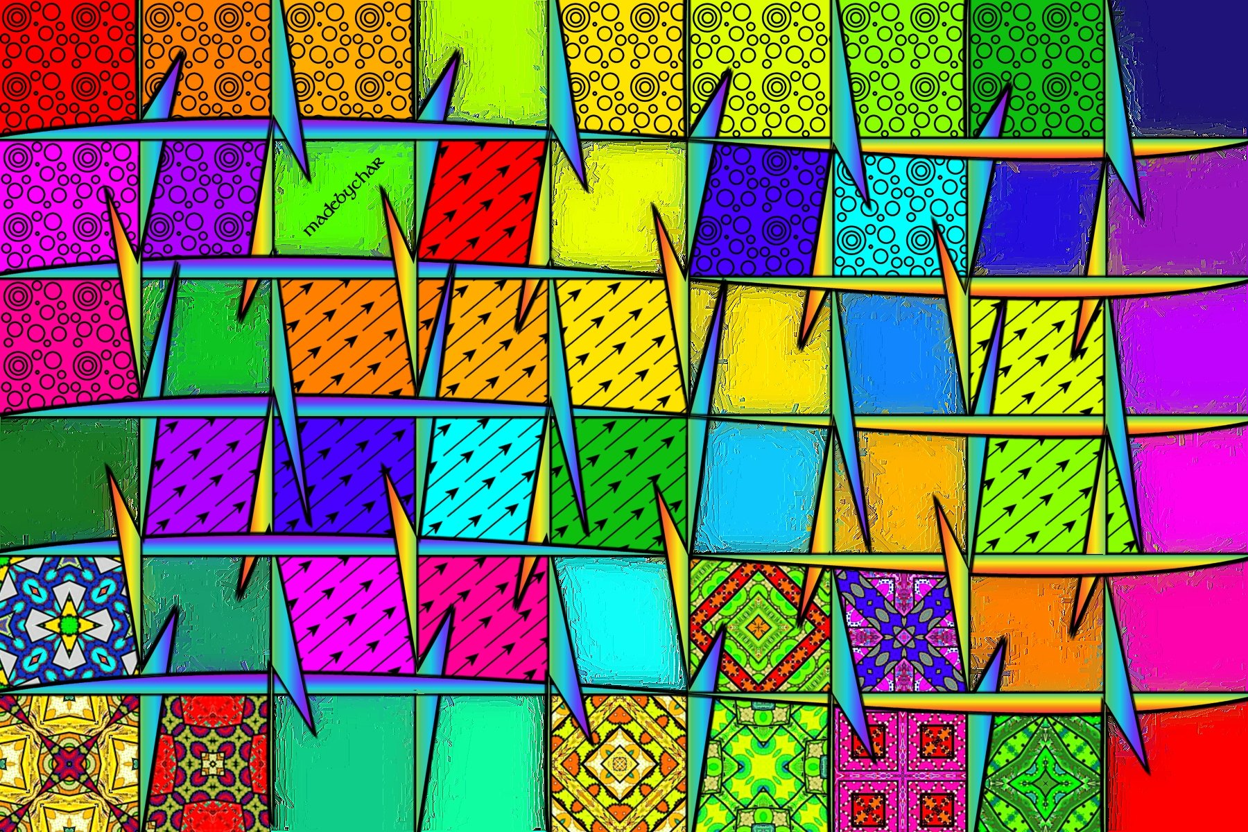 Solve Jagged Edges... jigsaw puzzle online with 450 pieces